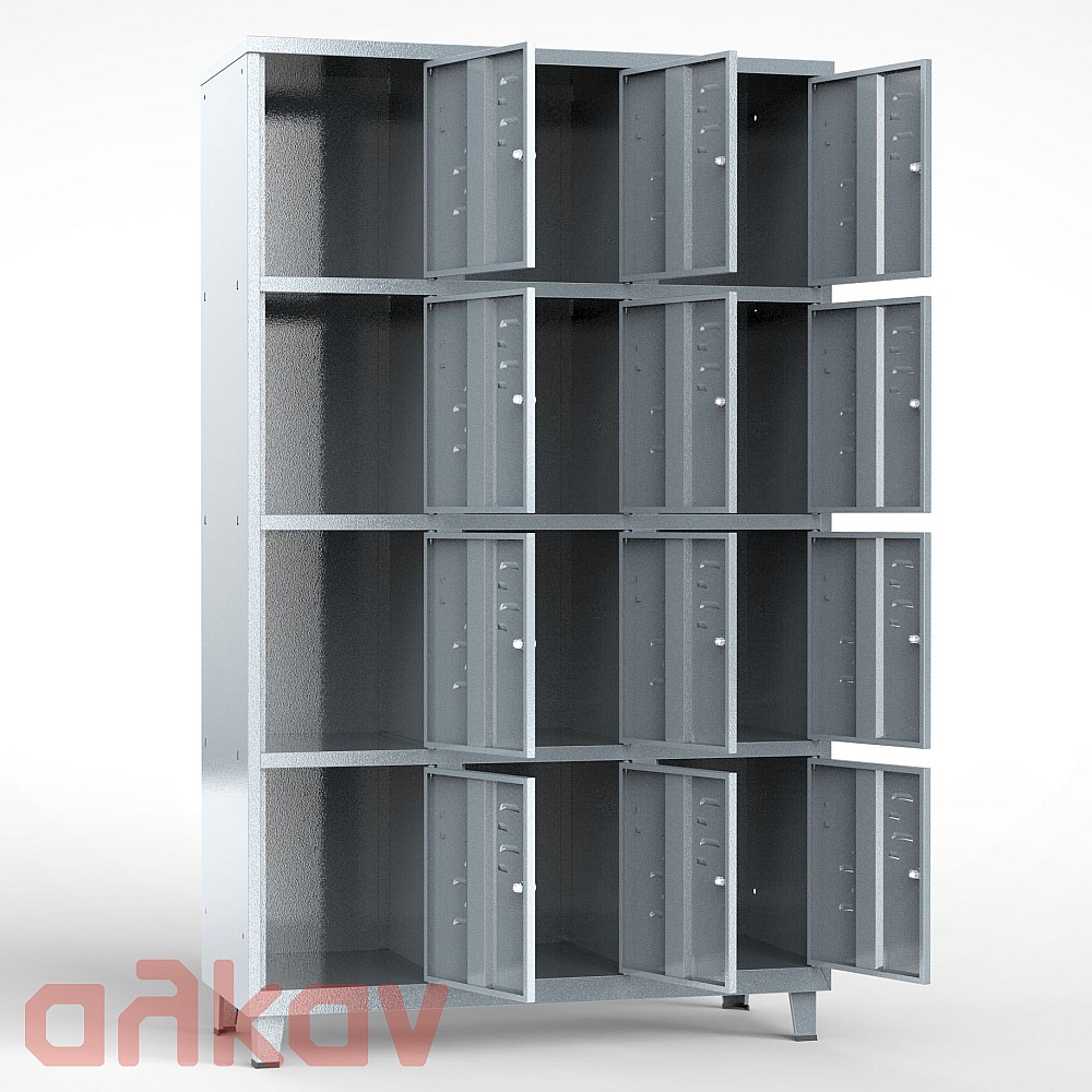 Quadruple Tier Pigeon Hole Lockers - 4315